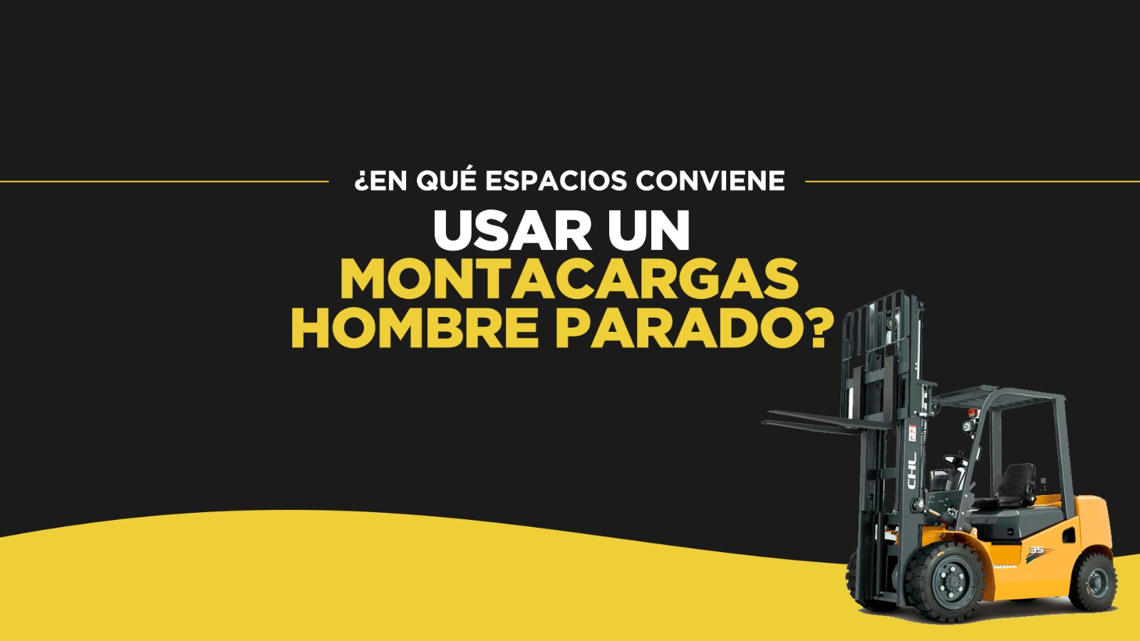 Dónde Usar Montacargas Hombre Parado Aplicaciones Y Ejemplos